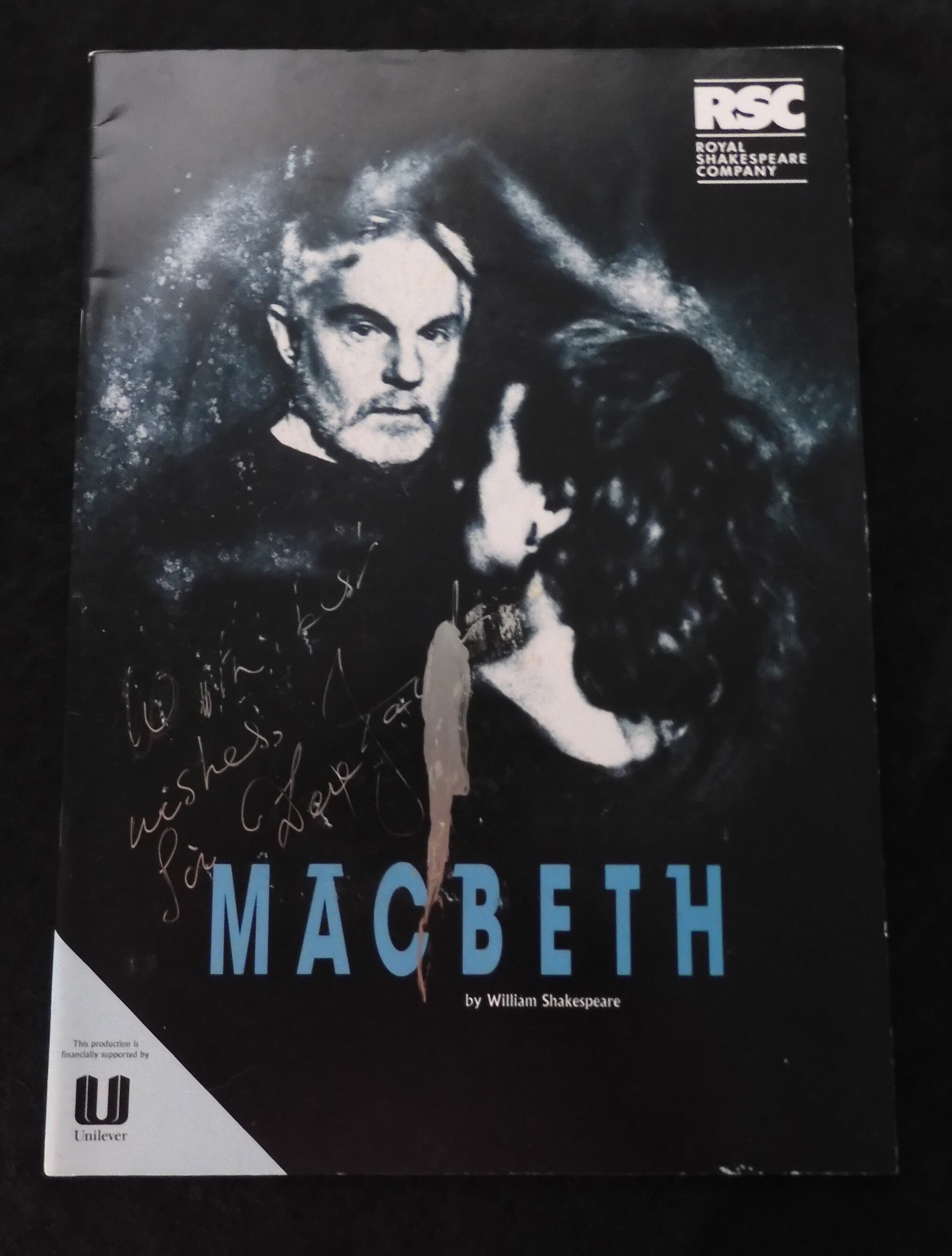Derek Jacobi Autographed Macbeth Program and Personal Letter - Etsy