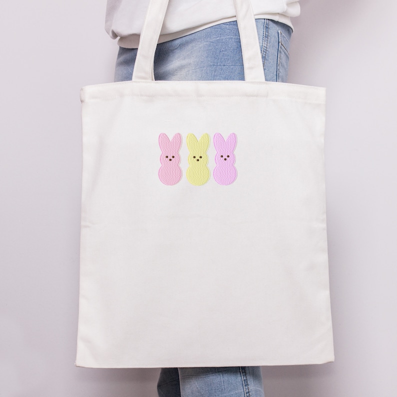 Peeps Embroidery Design File Easter Bunny Machine Embroidery | Etsy