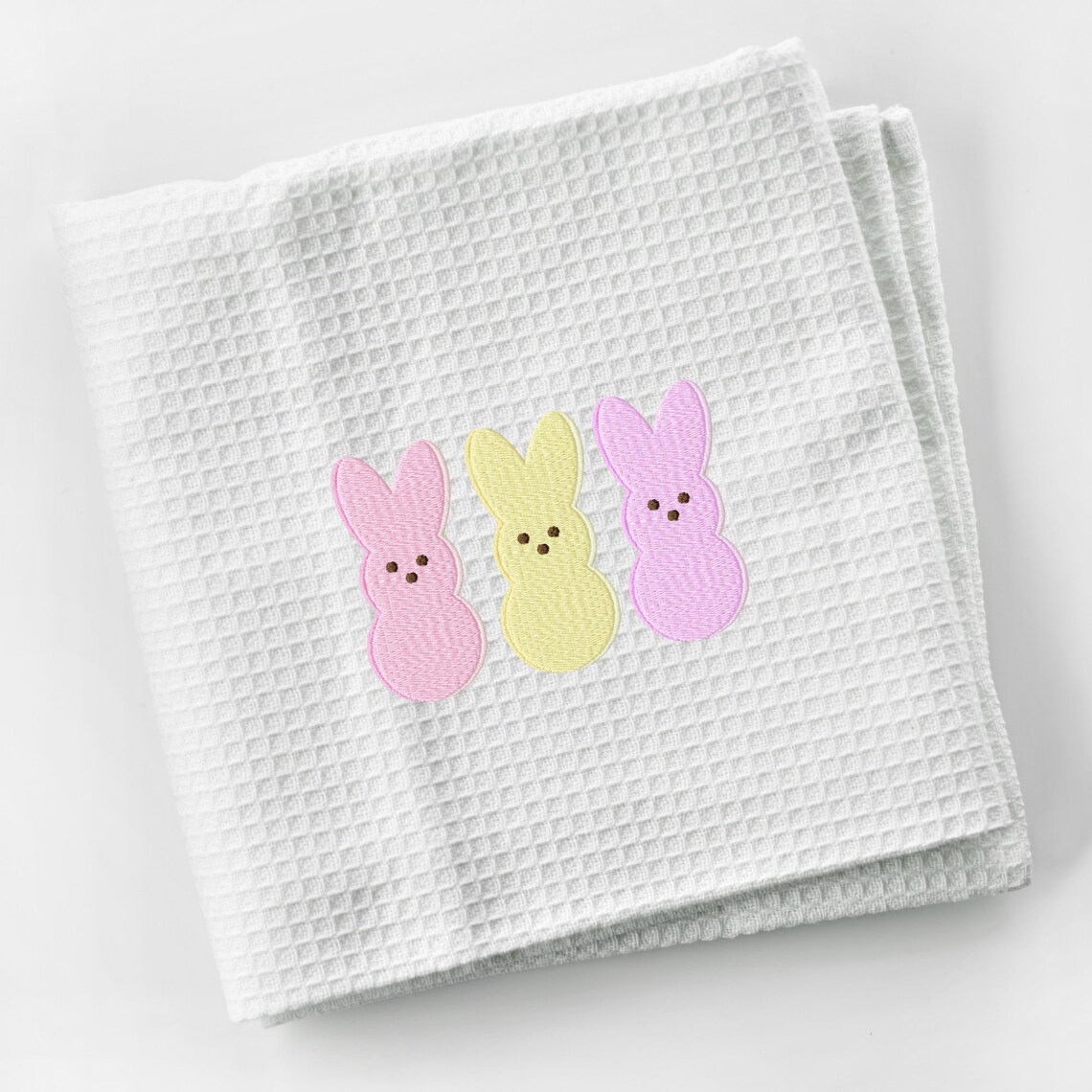 Peeps Embroidery Design File- Easter Bunny Machine Embroidery File ...