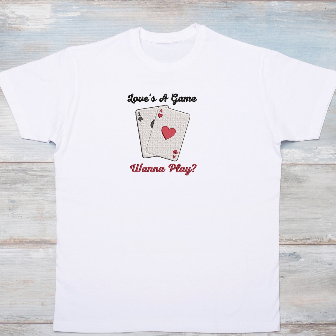 Playing Cards Machine Embroidery Design File- Game Cards Embroidery ...