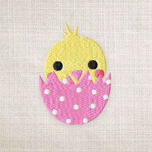 Chick Embroidery Design File- Easter Chick Machine Embroidery File ...