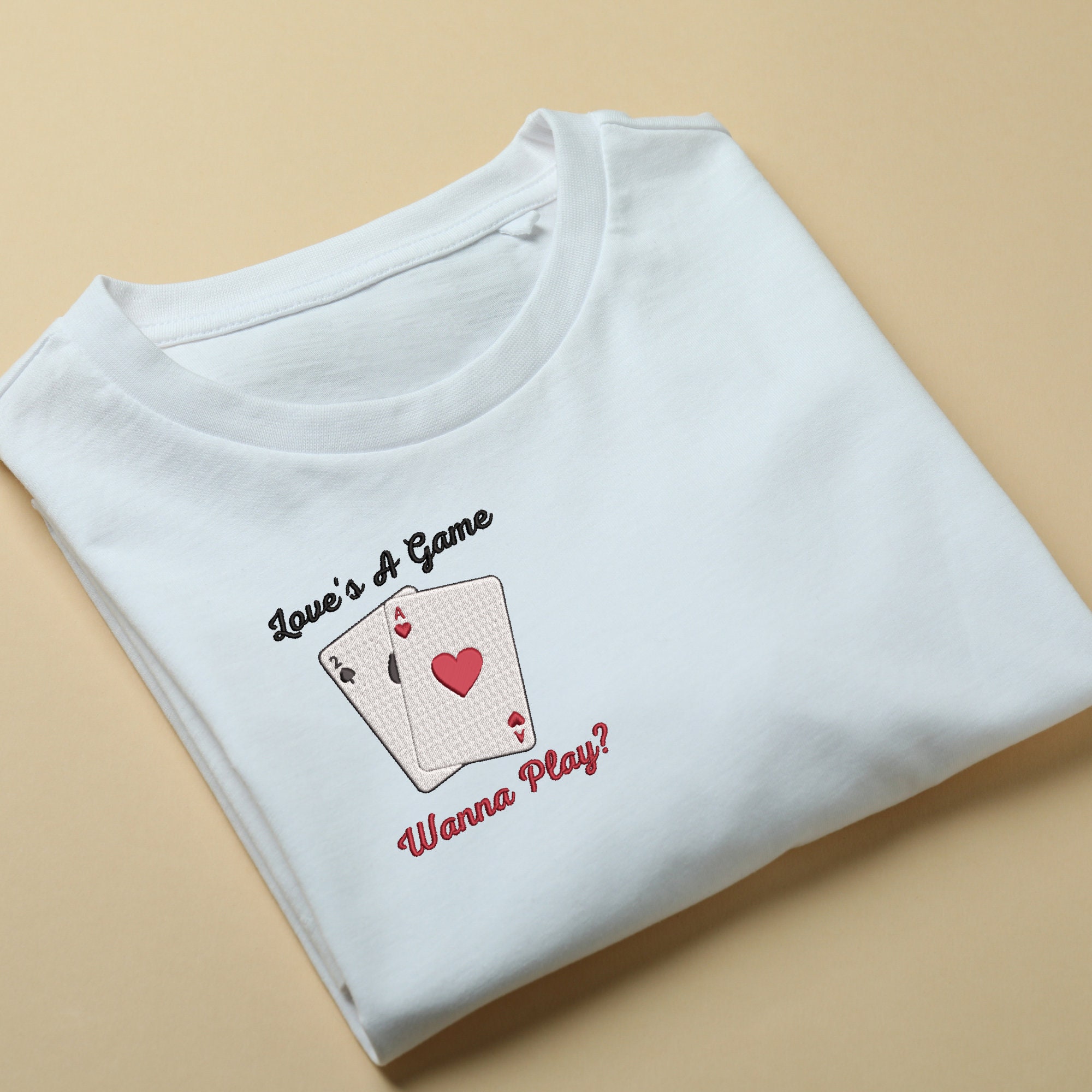 Playing Cards Machine Embroidery Design File- Game Cards Embroidery ...