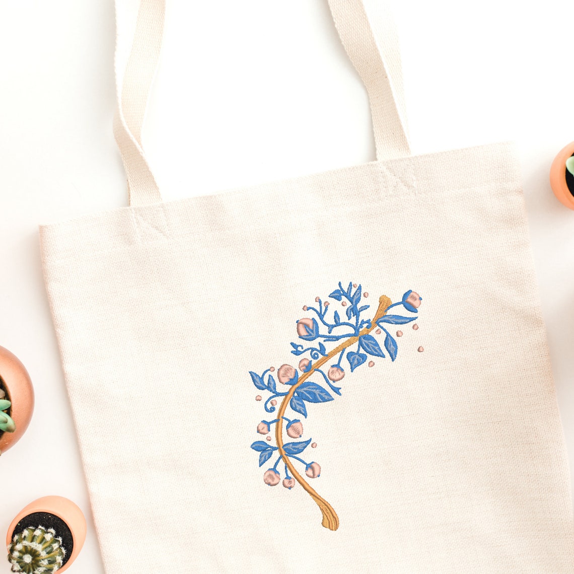 Spring Flower Embroidery Design Flower Embroidery Design - Etsy