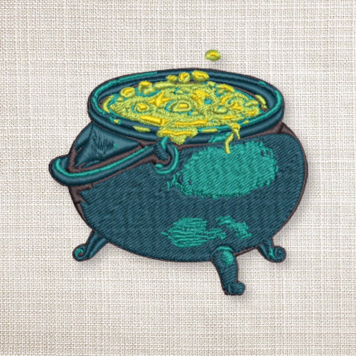 Witches Cauldron Machines Embroidery File. Spooky Halloween - Etsy