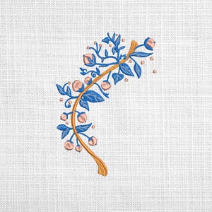 Spring Flower Embroidery Design- Flower Embroidery Design- Flower ...