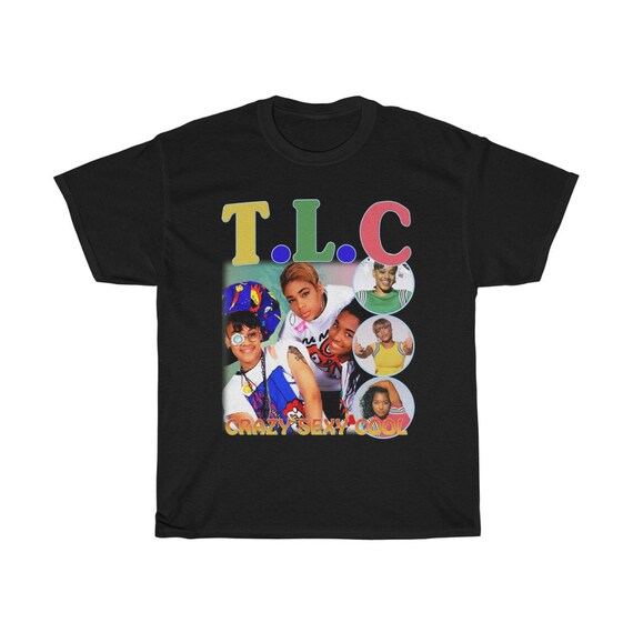 TLC Shirt TLC T-shirt Hypebeast Vintage 90s Rap T Shirt Best | Etsy