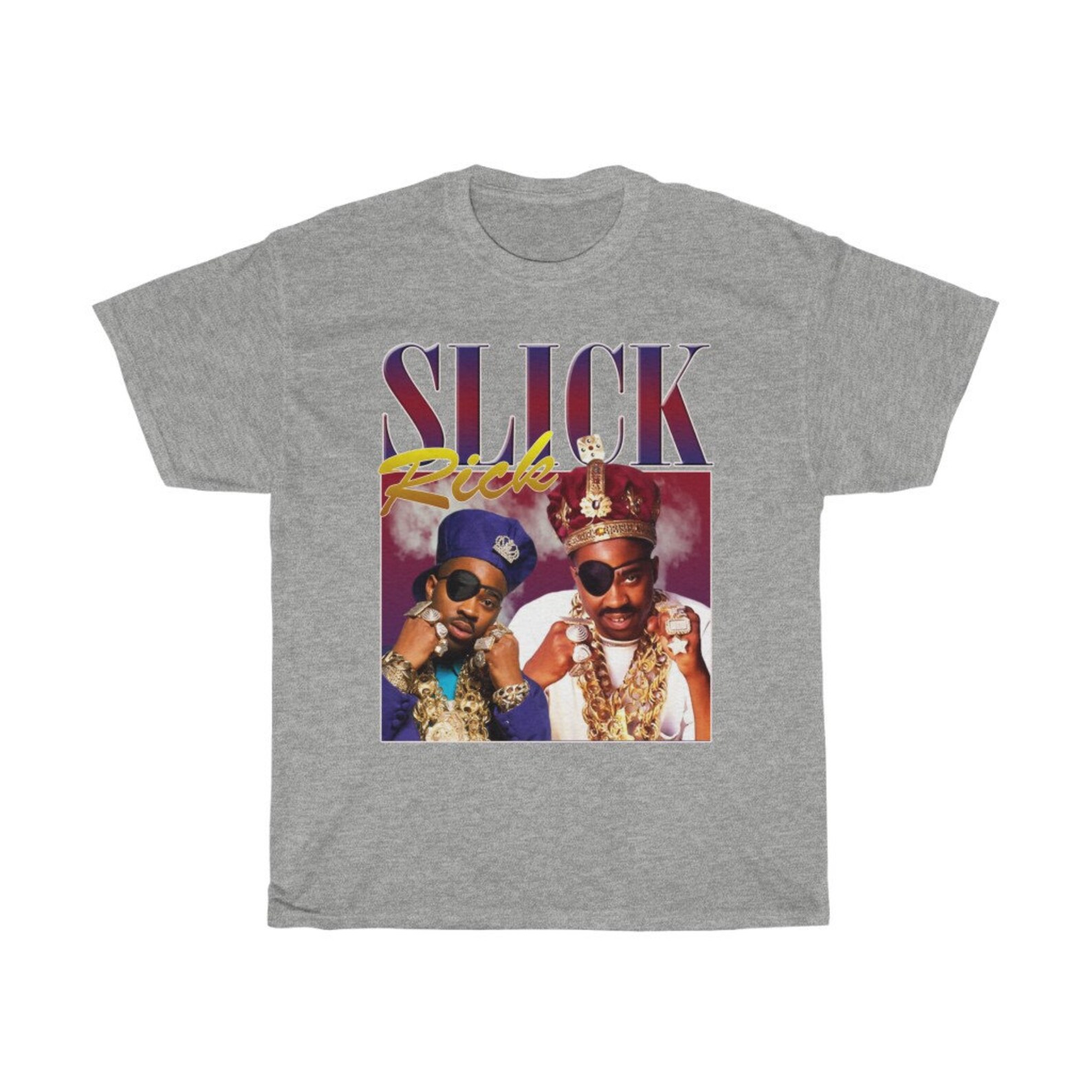Slick Rick camisa, Slick Rick camiseta, hypebeast vintage 90s rap ...