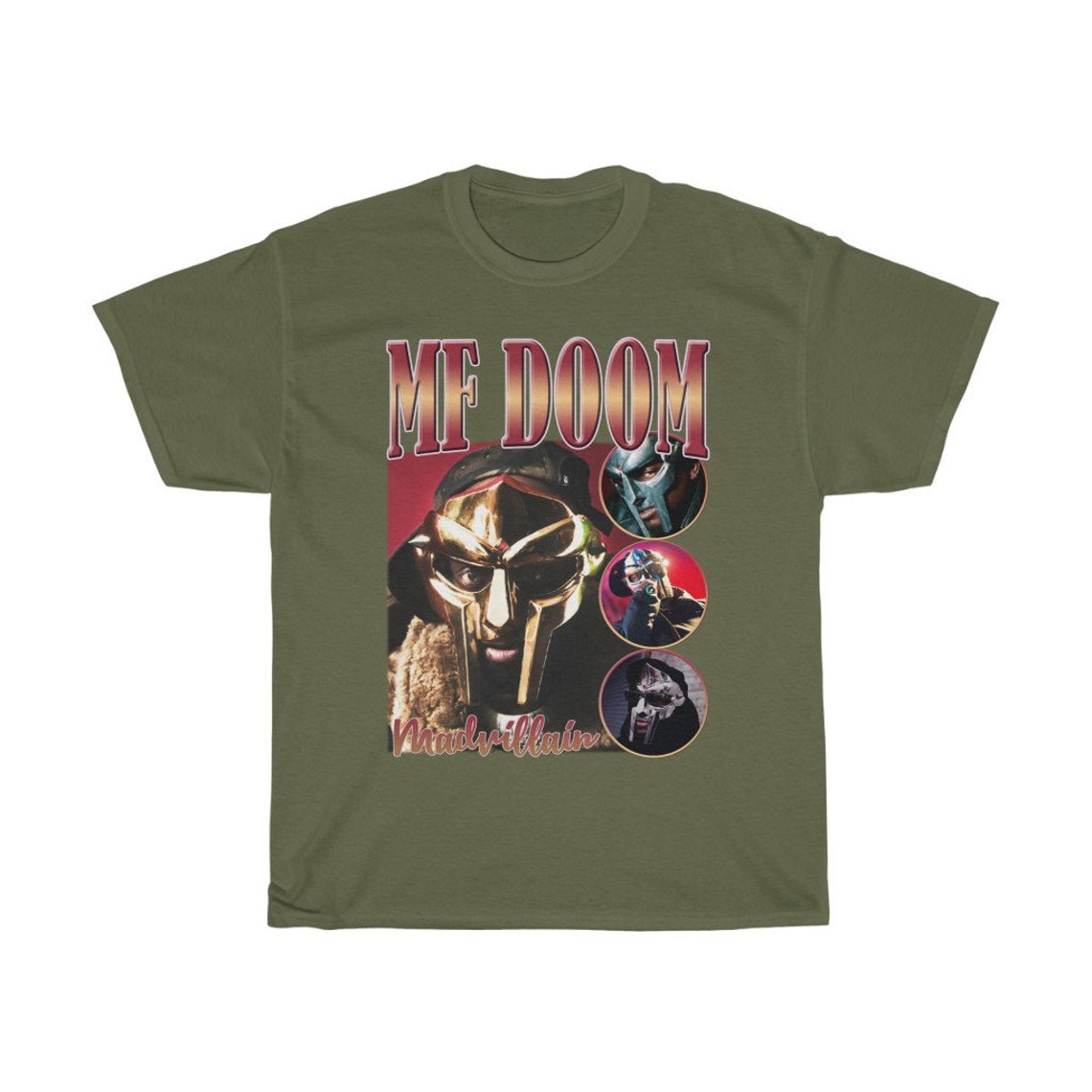 Mf Doom Shirt Mf Doom T-shirt Hypebeast Vintage 90s Rap T - Etsy