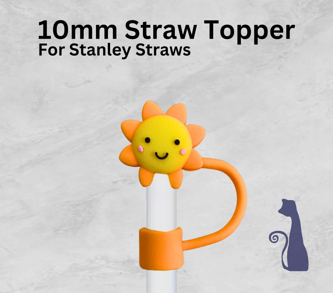 Sun Straw Topper, 10mm Straw Topper, Sun, Straw Topper, Straw Covers ...