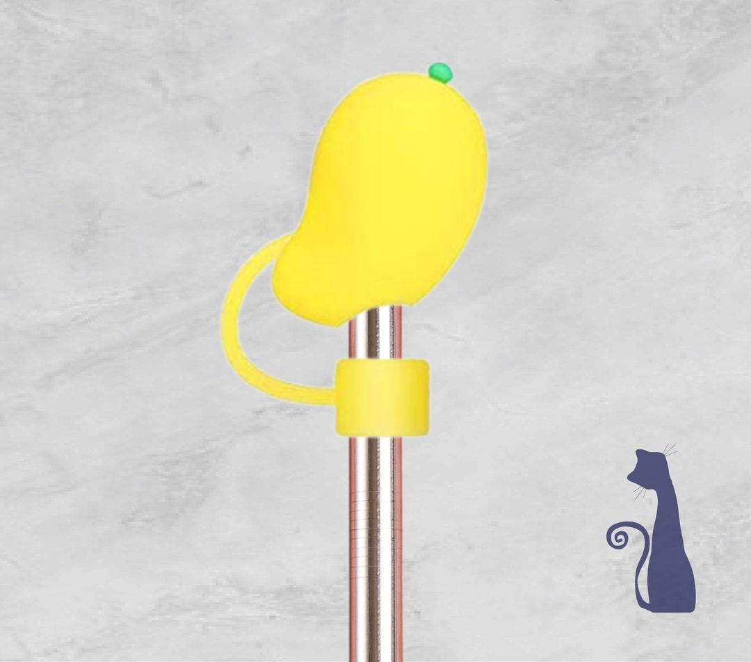 Mango Fruit Straw Topper, Straw Covers, Straw Charms, Straw Caps, Not ...