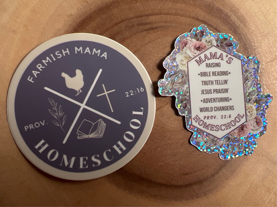 Homeschool Stickers - Etsy