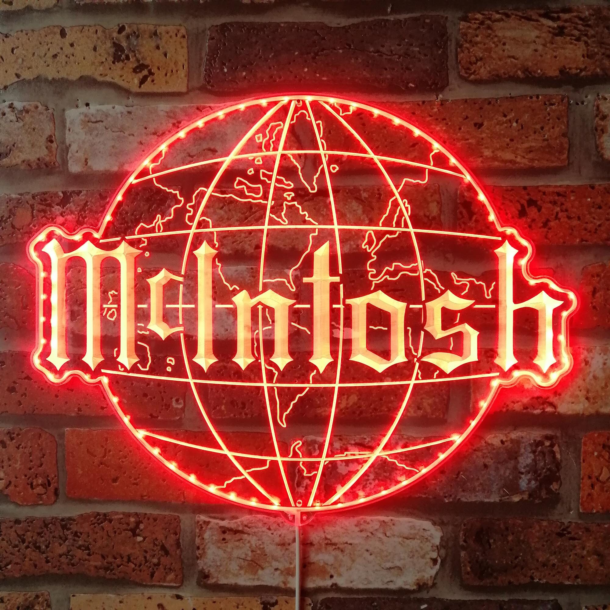 Mcintosh Studio Wall Decor Neon Light LED Sign, Man Cave Decor, Custom ...