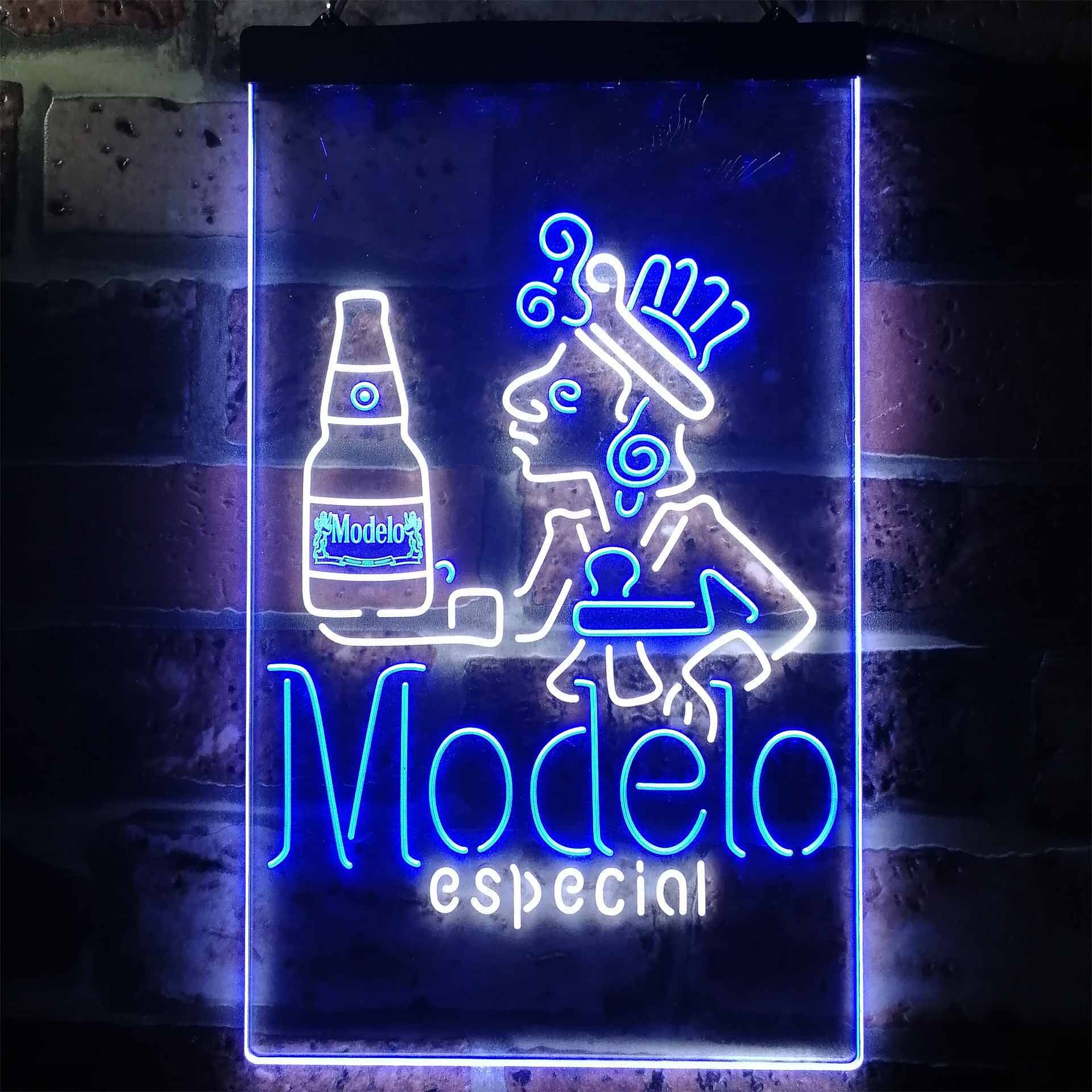 Modelo Especial Neon Light LED Sign, Bar Man Cave Decor, Home Bar Light ...
