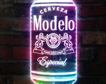 Modelo Especial LED Neon Gold Light Sign 8x12 - Etsy
