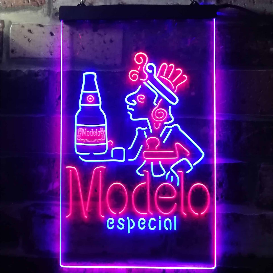 Modelo Especial Neon Light LED Sign, Bar Man Cave Decor, Home Bar Light ...