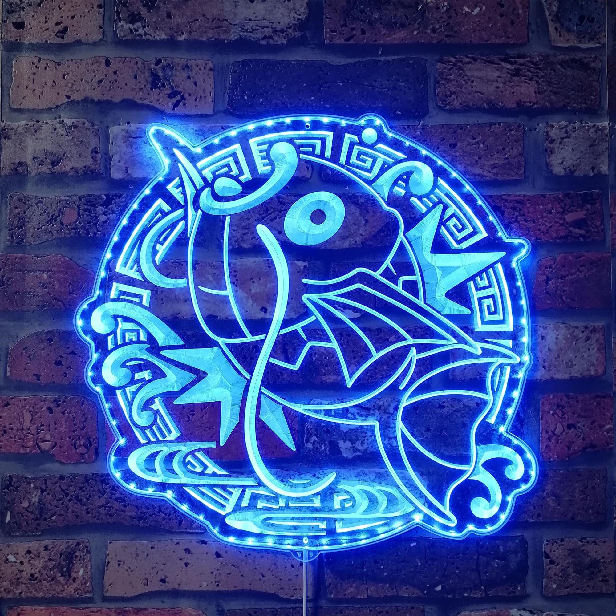 Magikarp Pokemon Neon Light LED Sign, Man Cave Decor, Custom Video Game ...