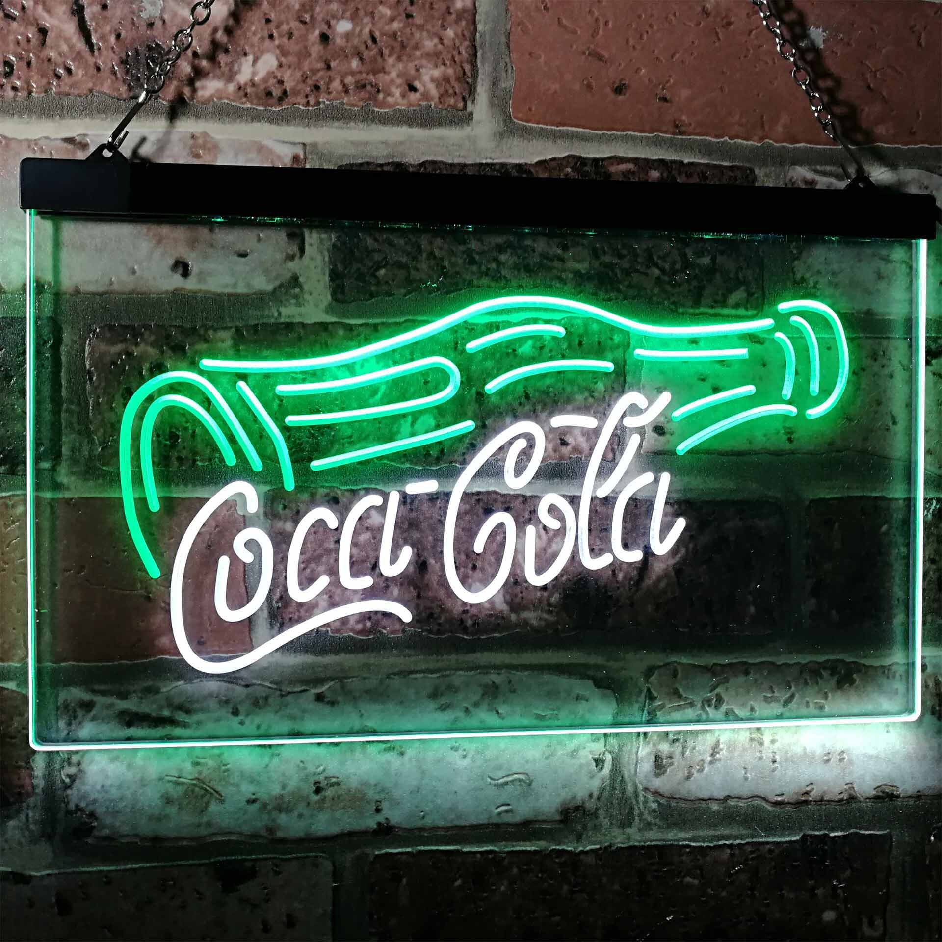 Coca Cola Coke Classic Neon Light LED Sign, Bar Man Cave Decor, Home ...