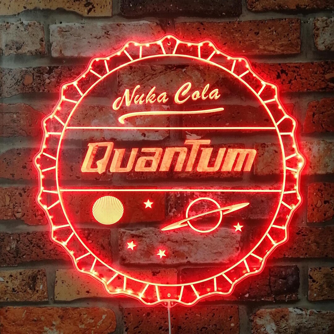 Quantum Neon Light LED Sign, Man Cave Decor, Custom Video Game Room ...