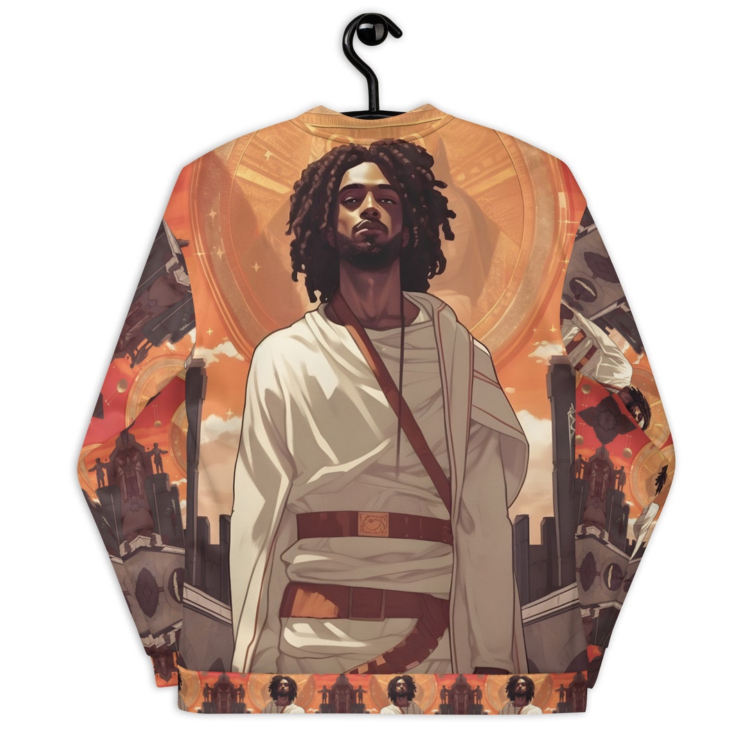 Afro-futuristic Bomber Jacket - Etsy