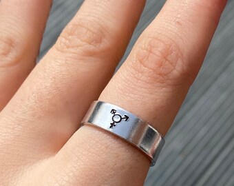 Transgender Ring - Etsy