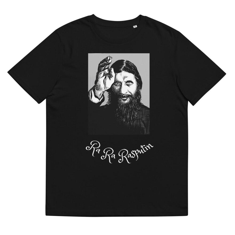 Ra Ra Rasputin T-shirt Boney M. Rasputin Black T-shirt - Etsy