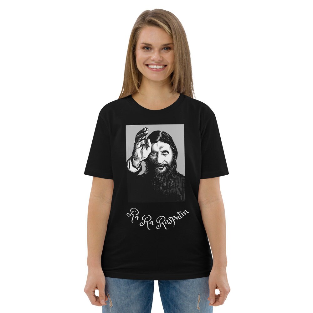 Ra Ra Rasputin T-shirt Boney M. Rasputin Black T-shirt - Etsy