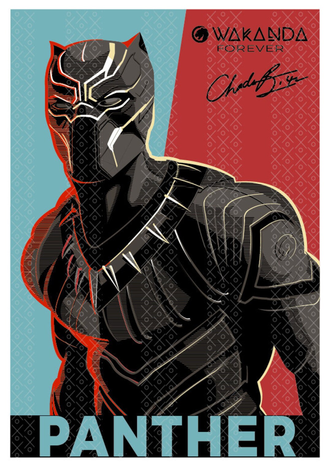 Black Panther. A3 Poster Marvel, Superhero, Hi Res JPEG Portrait. - Etsy