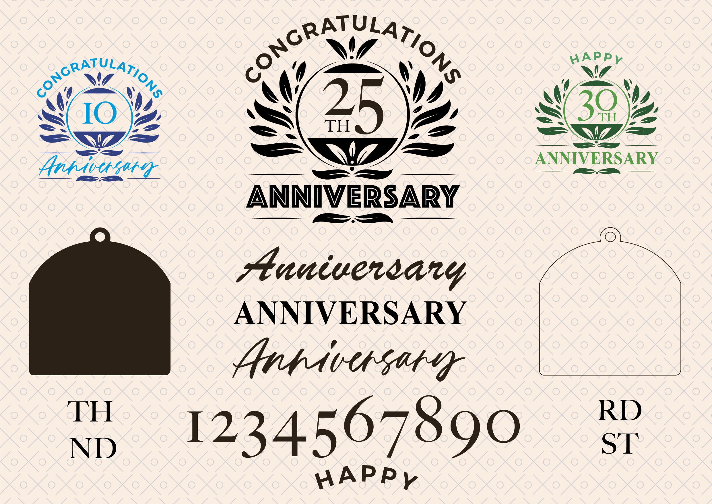 ANNIVERSARY SVG - Etsy