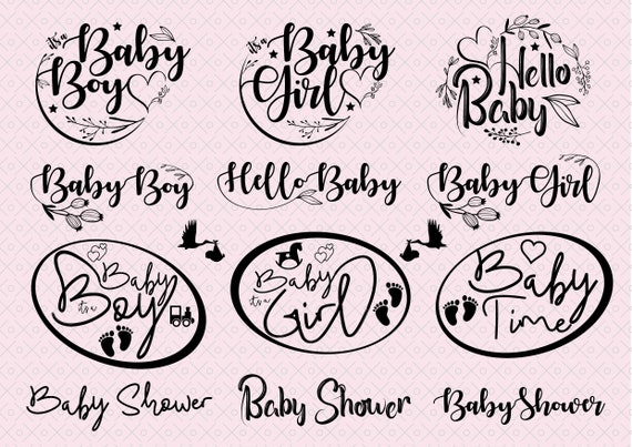 Baby Shower Font