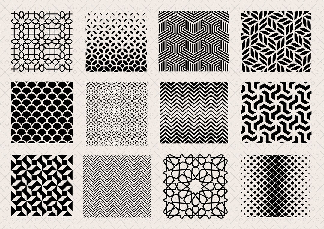 Repeat Patterns, SVG, EPS, PNG Scalable Tile Patterns - Etsy