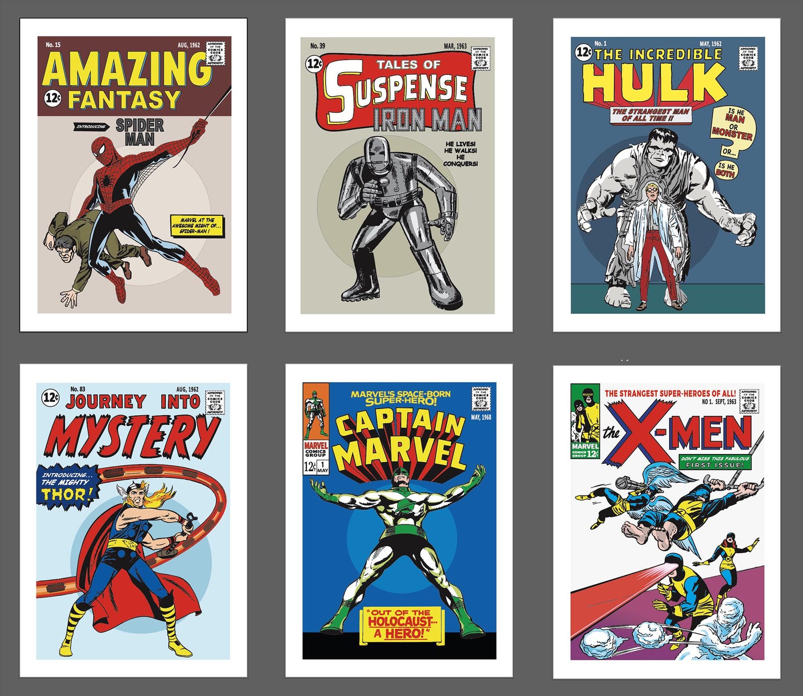 The HULK First Issue Cover Art, Redrawn and Simplified Vector Art PNG ...