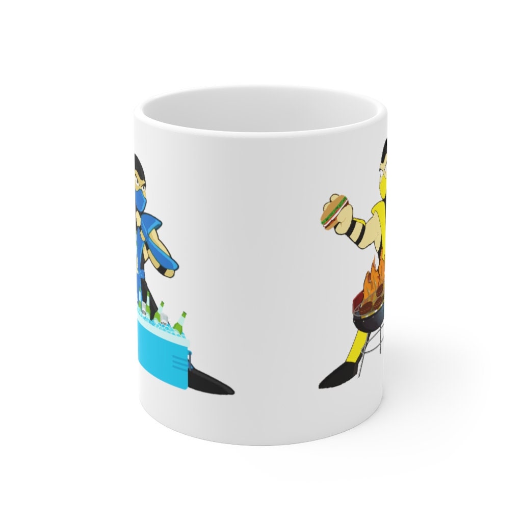 Sub Zero and Scorpion Coffee Mug 11oz - Etsy