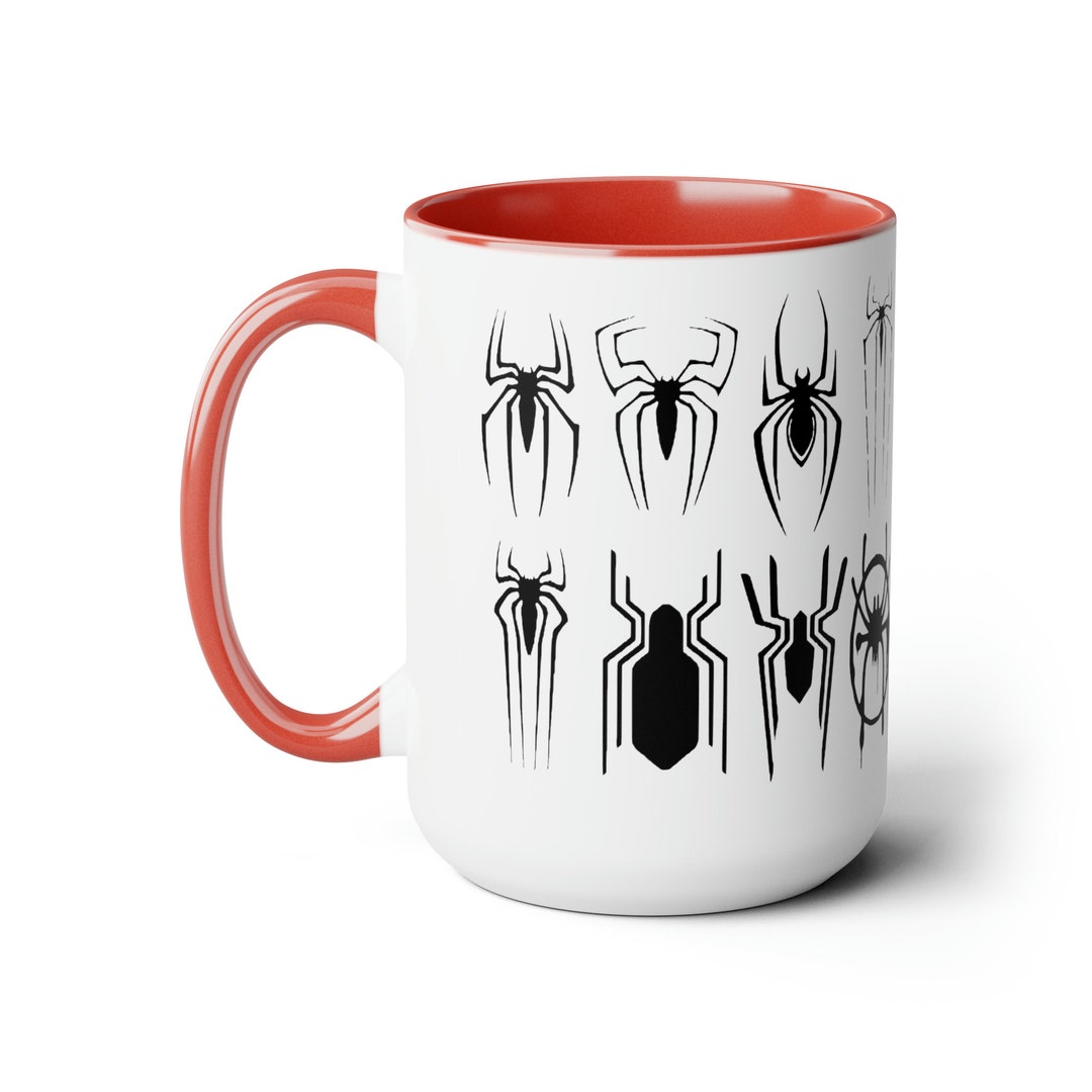 15oz Spiderman Symbols From All the MCU Movies Plus a Bonus Morales ...