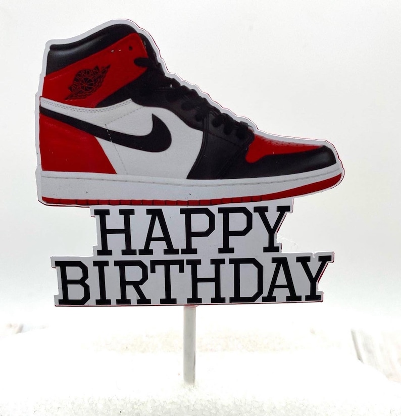 Jordan Cupcake Toppers - Etsy