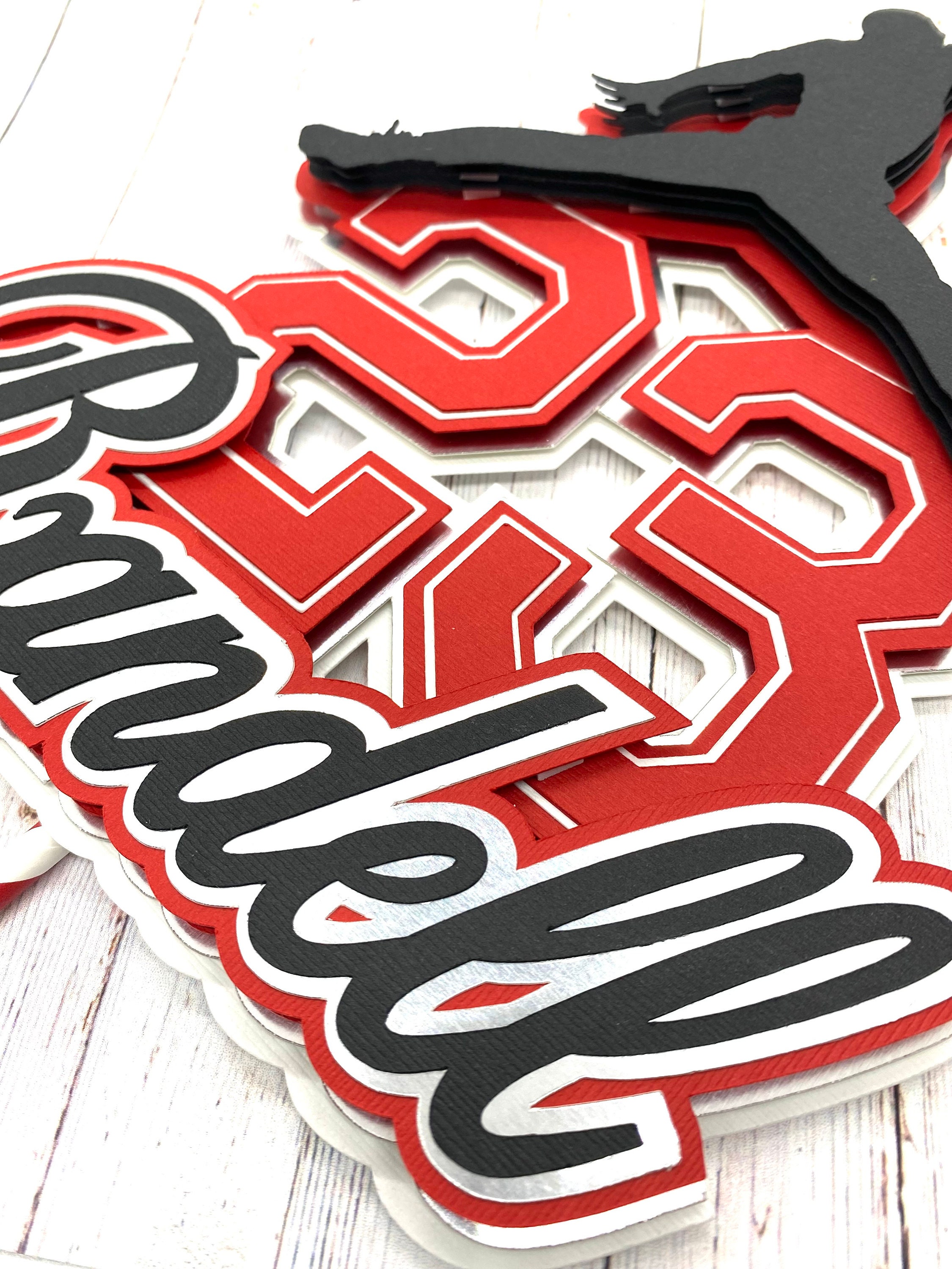 Jordan Cake Topper Chicago Bulls Basketball - Etsy