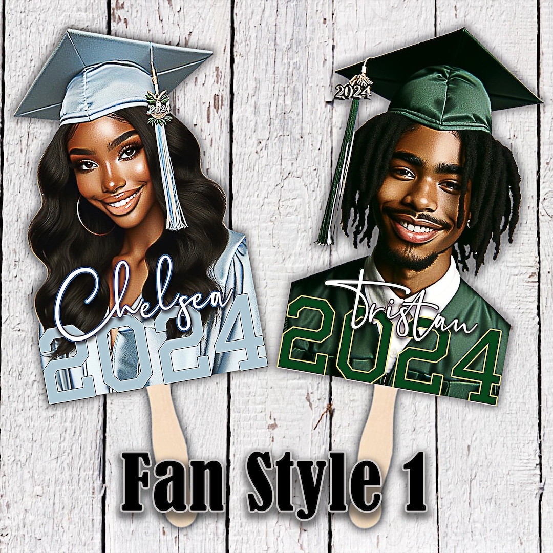 Graduation Fans | Custom Hand-held Fans | Handheld Fans | Graduation ...