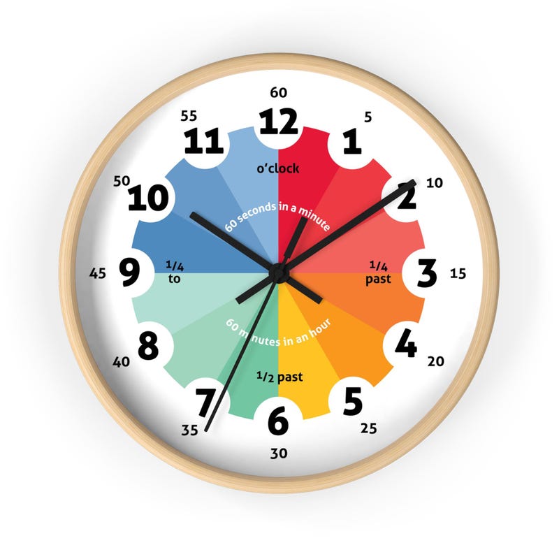 Clock Tool for Kids - Etsy