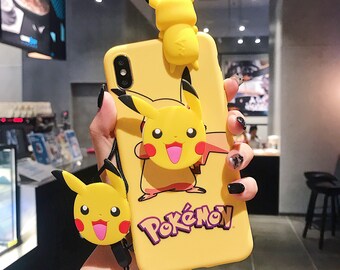 Pikachu Iphone Case - Etsy UK