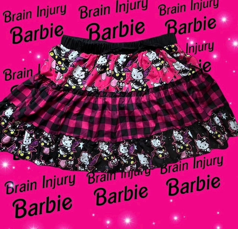 Hello Kitty Skirt - Etsy