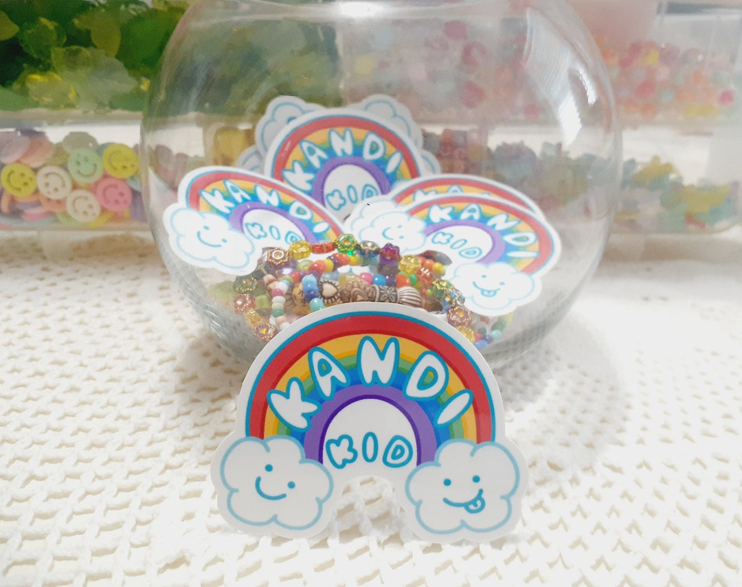 Kandi Kid Sticker - Etsy
