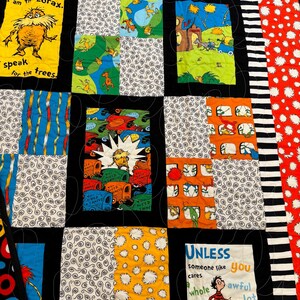 Quilt - Dr. Seuss' the Lorax - Etsy