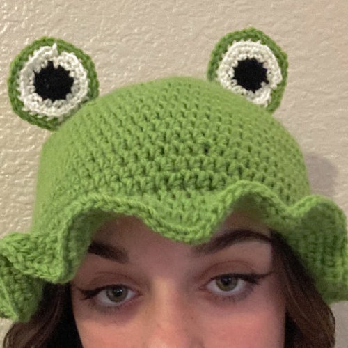 Crochet Flower Bucket Hat Etsy