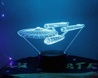 Star Trek Lamp - Etsy