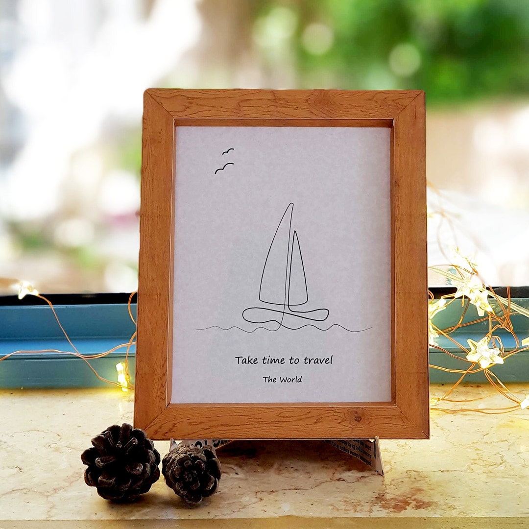 Picture Frame Home Made ,gift to Kid DIY, Paper Frame Kit, Origami ...