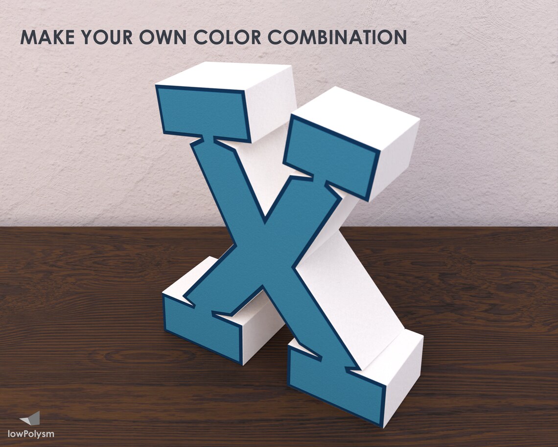 Graffiti 3d Letter X Pattern, PDF, SVG Template File, DXF Cut Template ...