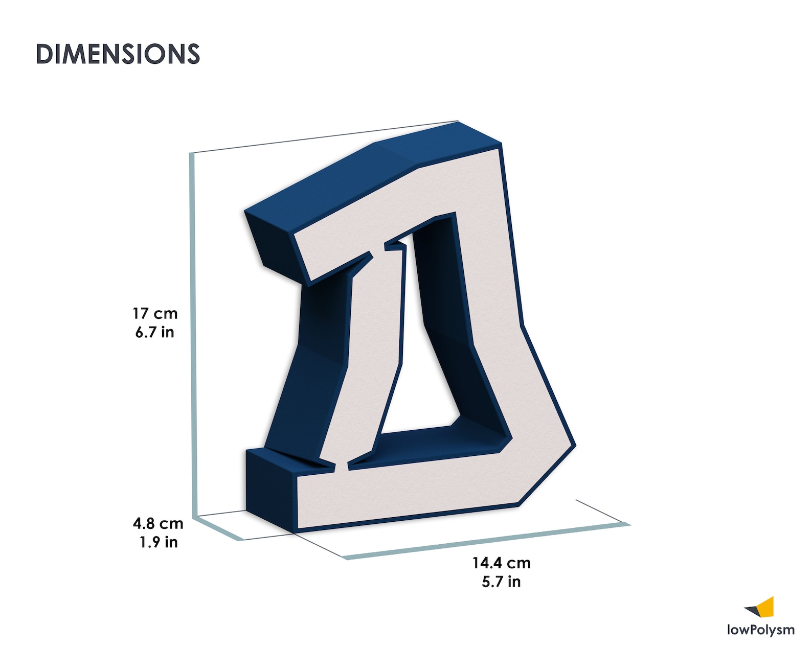 Graffiti 3d Letter D Papercraft 3d, Template DXF, SVG Letters for ...