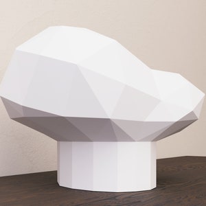 DIY Chefs Hat Printable Low Poly Chef Hat Papercraft 3D - Etsy Canada