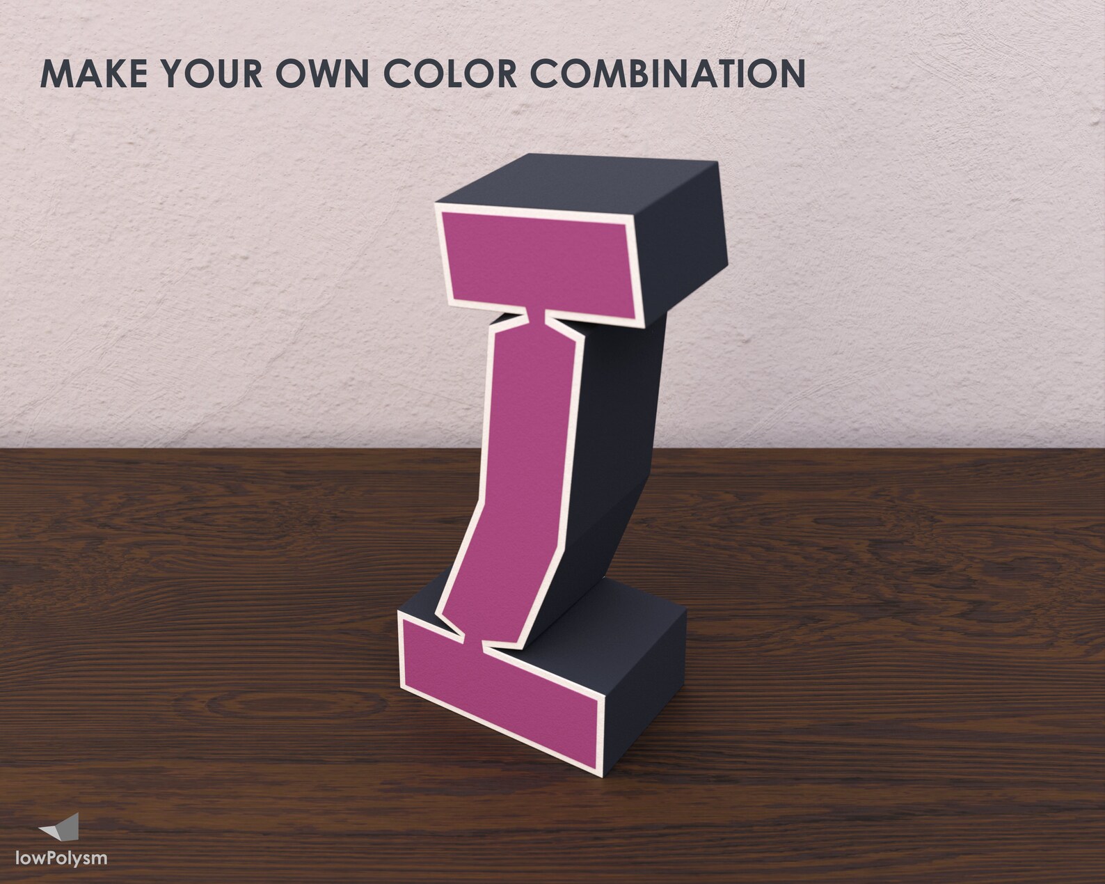 Graffiti 3d Letter I Printable Letter Template 3d | Etsy