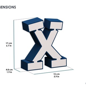 Graffiti 3d Letter X Pattern, PDF, SVG Template File, DXF Cut Template ...