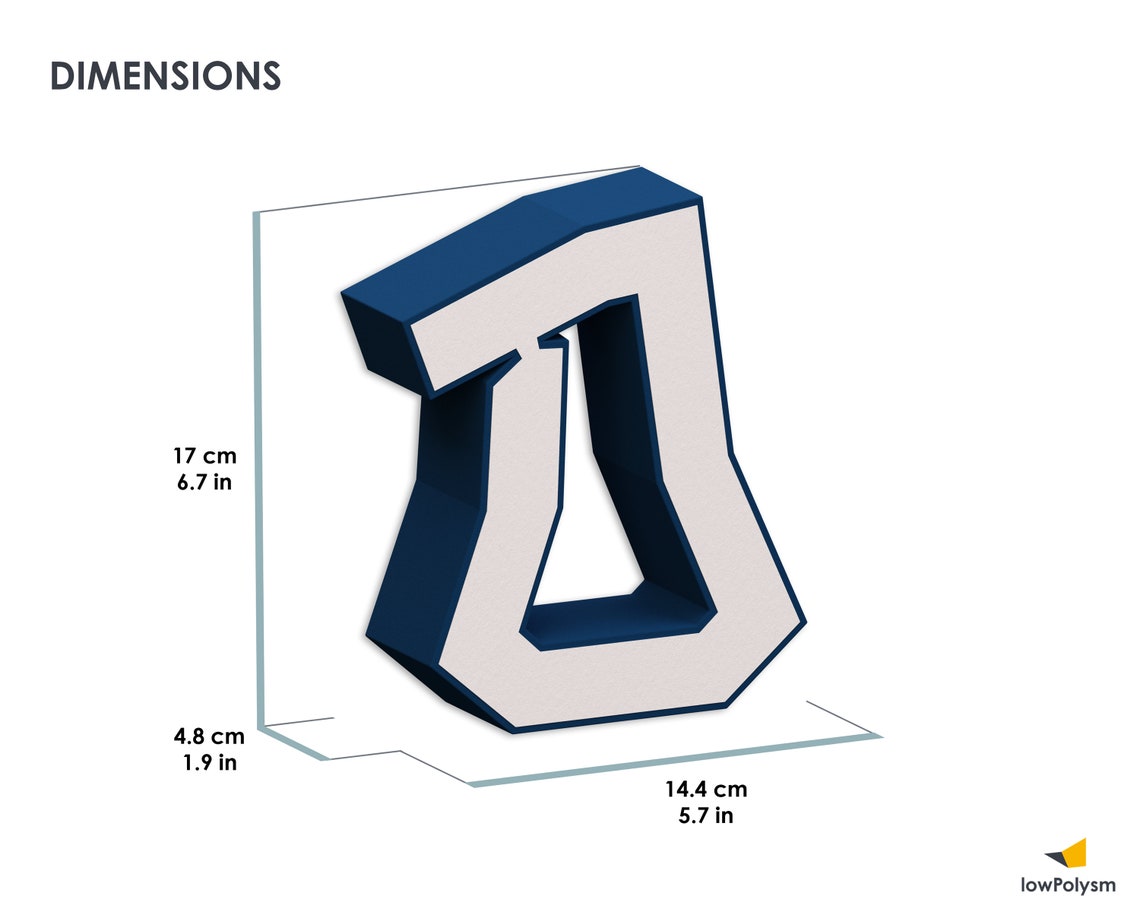 Graffiti 3d Letter O Template DIY Paper Letters 3d Block - Etsy